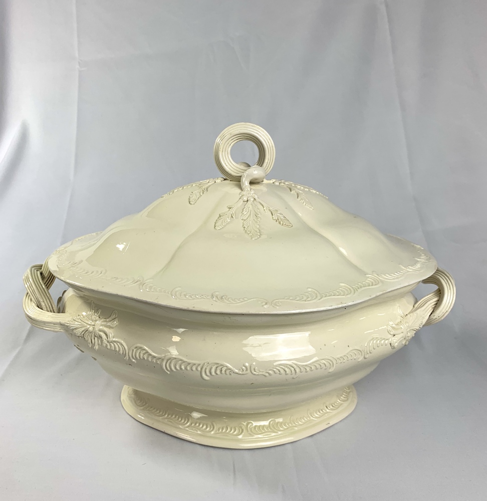 Antique Creamware Tureen, Leeds Pottery, Yorkshire, England Circa 1780 ...