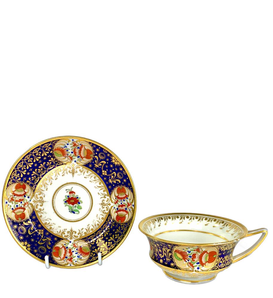 Royal Worcester Tea Cups | Worcester Porcelain for Sale at Bardith, Ltd.
